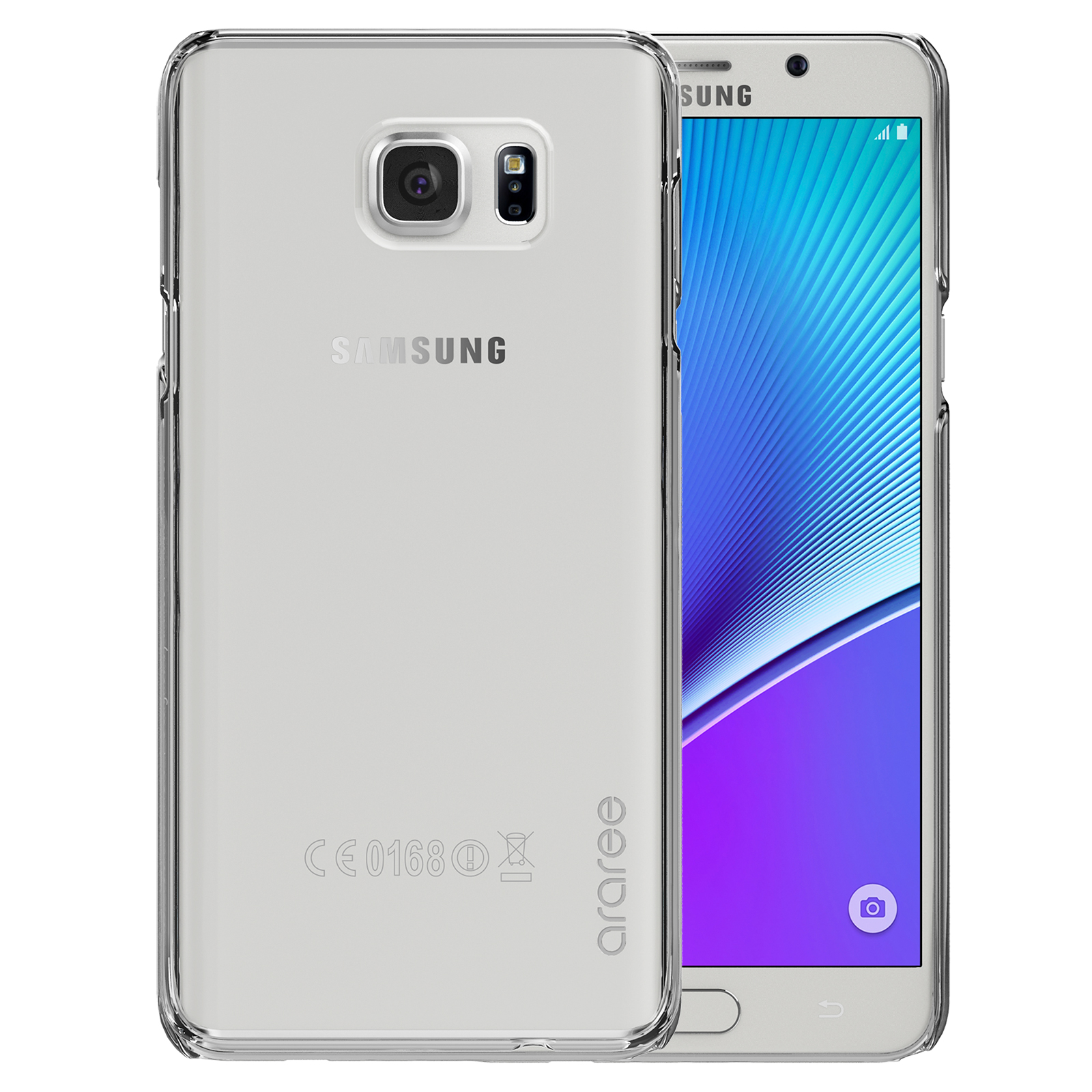 Galaxy Note 5 Case Skin Cover Araree Nukin Hard Back Thin Fit for ...