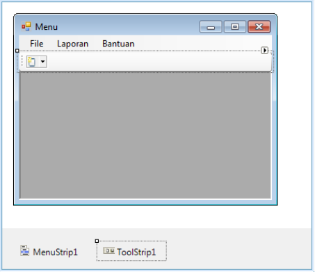 MenuBar Dan ToolBar ~ VISUAL BASIC