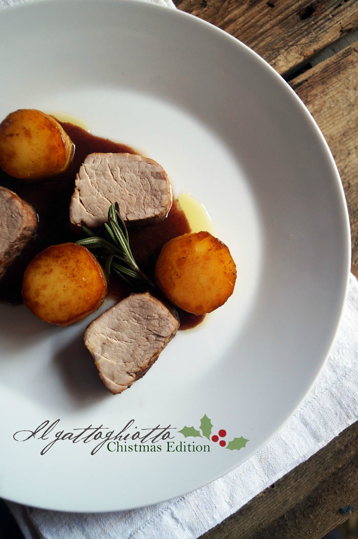 Filetto di maiale con salsa al barolo e patate fondenti da Il ...