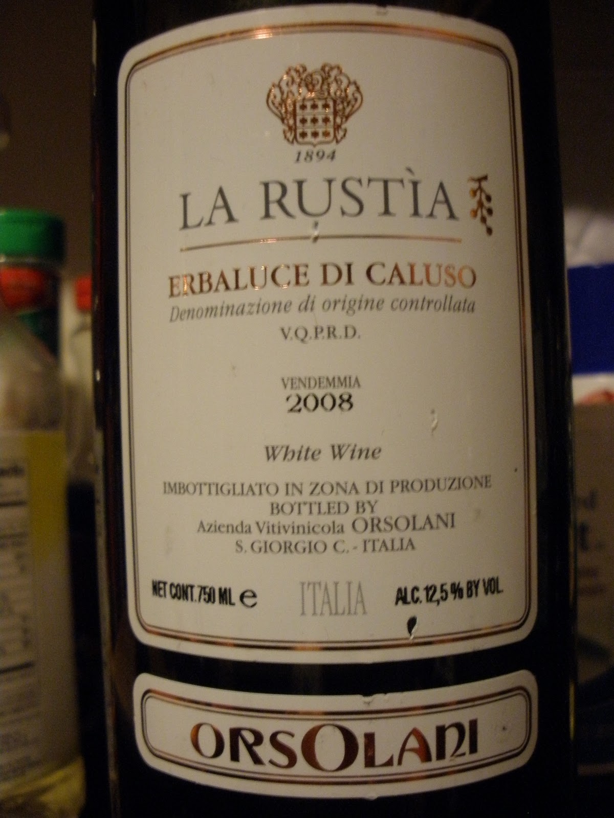 Fringe Wine: Erbaluce di Caluso - Piemonte, Italy