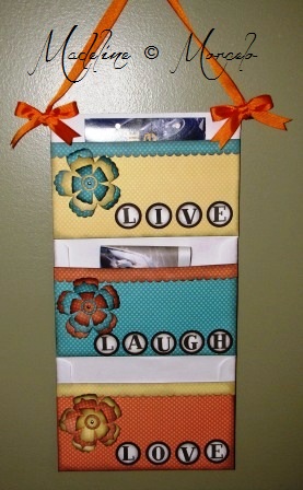 Inking from the Heart: Organizer made with Envelopes FREE Tutorial