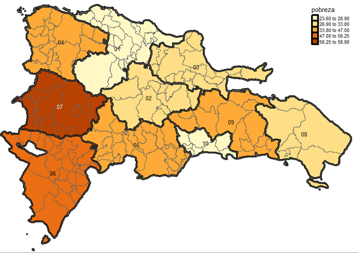 Economía Aplicada: 5 pasos para crear mapas de República Dominicana en R