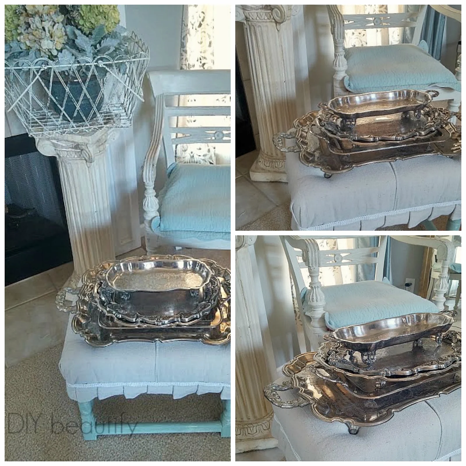 Collecting Vintage Silver Serving Pieces - DIY Beautify - Creating ...