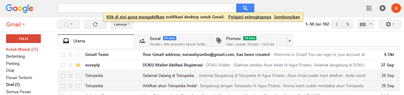 Cara Terbaru Mengirim dan Menerima Pesan Lewat Email GMAIL - Jaman ...