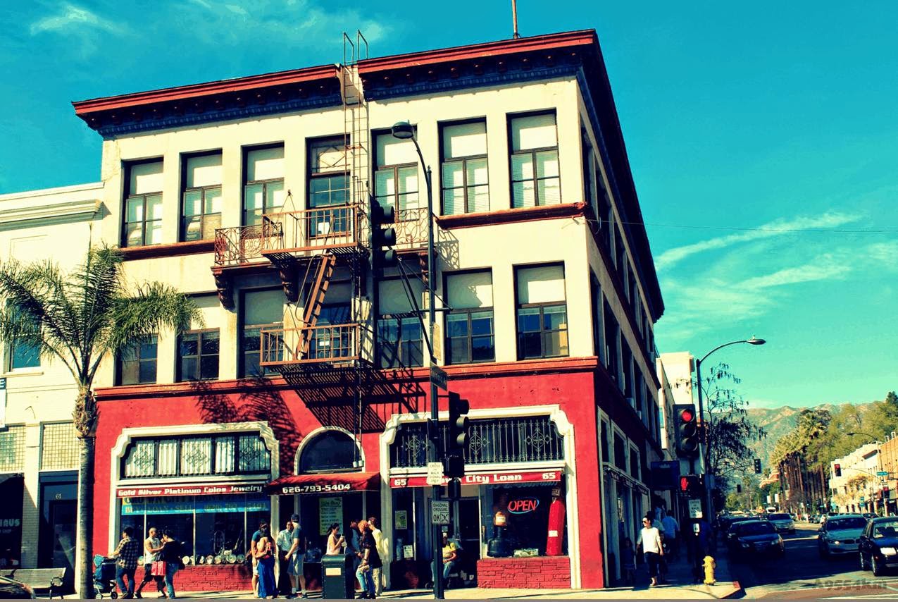 a9554km: experiències de dos Catalans a California: Old Town Pasadena