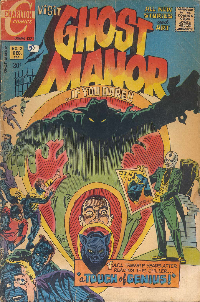 THE CHARLTON COMICS READING LIBRARY: GHOST MANOR #2 December 1971