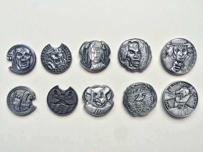 Tabletop Fix: Break! Boonzy Arts - Coins of the Forge Candle Set with ...