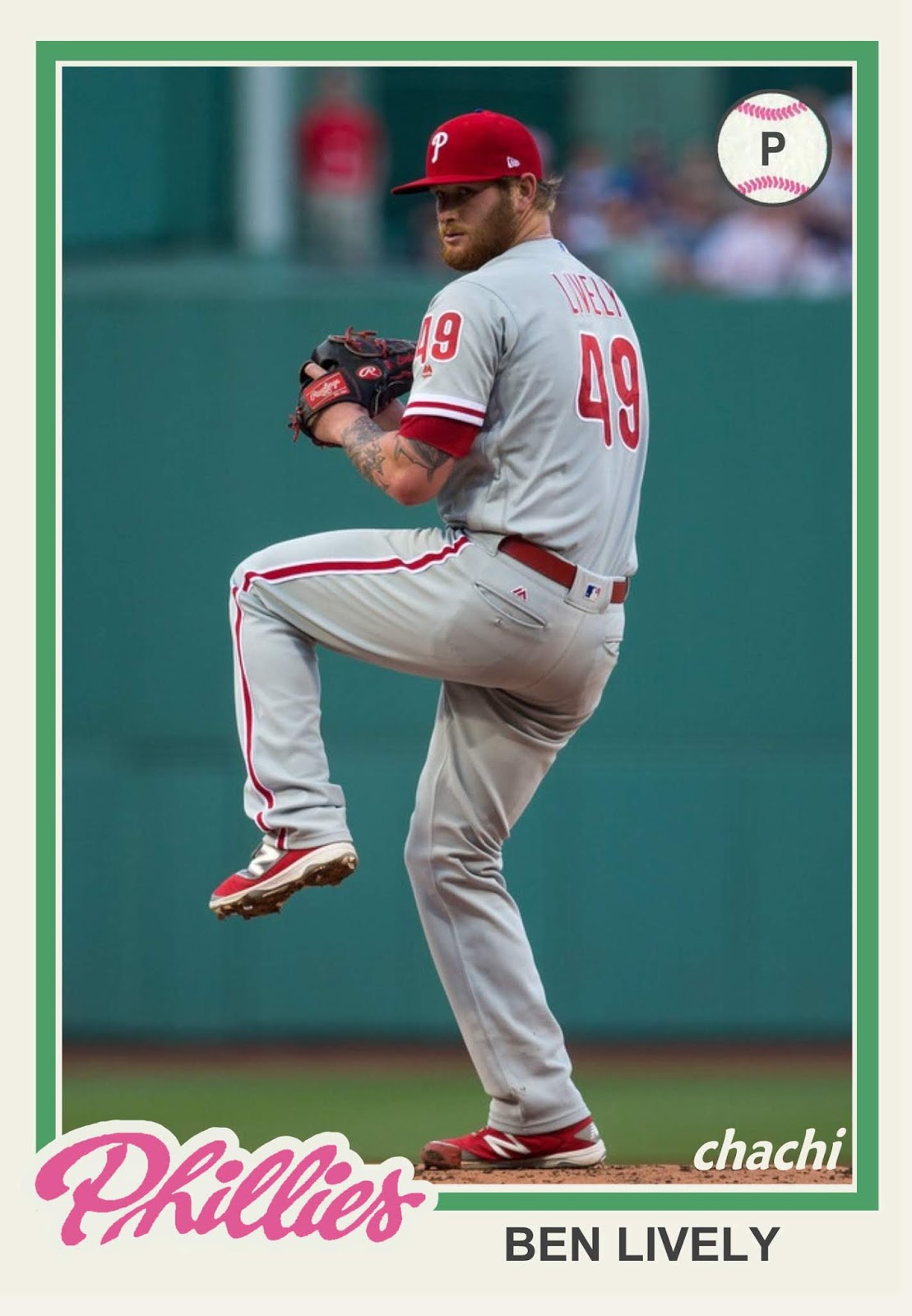 The Phillies Room: 2018 Chachi #16 Ben Lively
