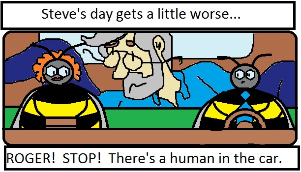 steve's house of whimsy: What a buzz-kill.