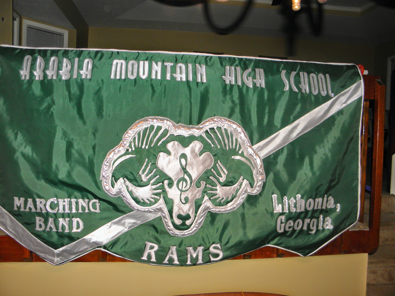 Workshop Scraps by Brenda: Marching band banner