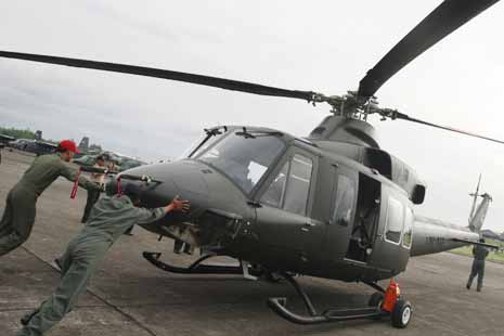 TNI Terima 3 Heli Bell 412 EP dari PT DI ~ Indonesia Teknologi