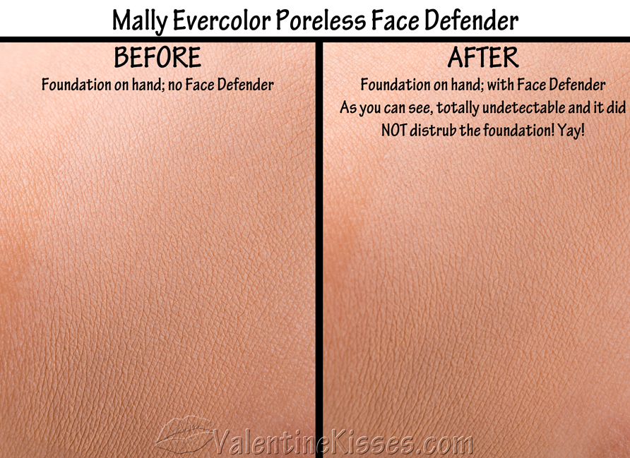 Valentine Kisses: Mally Evercolor Poreless Face Defender (solid ...
