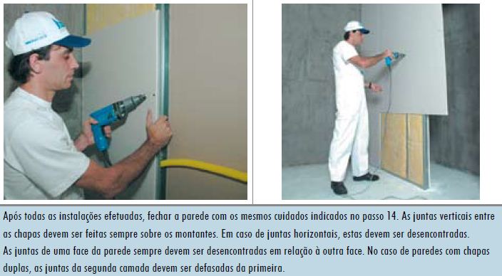 Construçao a Seco: Drywall - Gesso