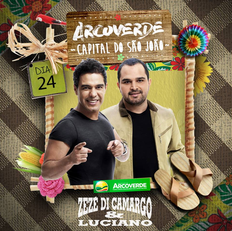 Zezé di Camargo e Luciano se apresentam hoje no São João de Arcoverde, PE