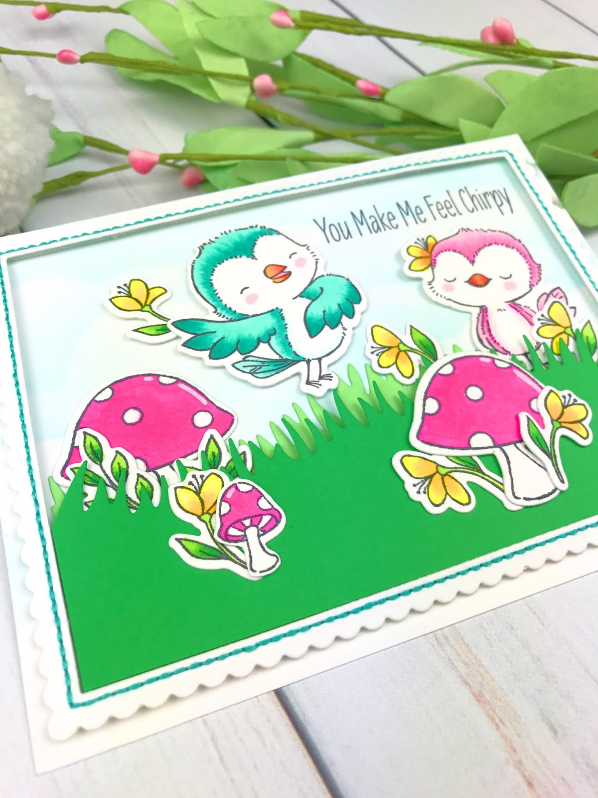 Interactive Slider Card: My Favorite Things Tweet Friends by Stacey ...