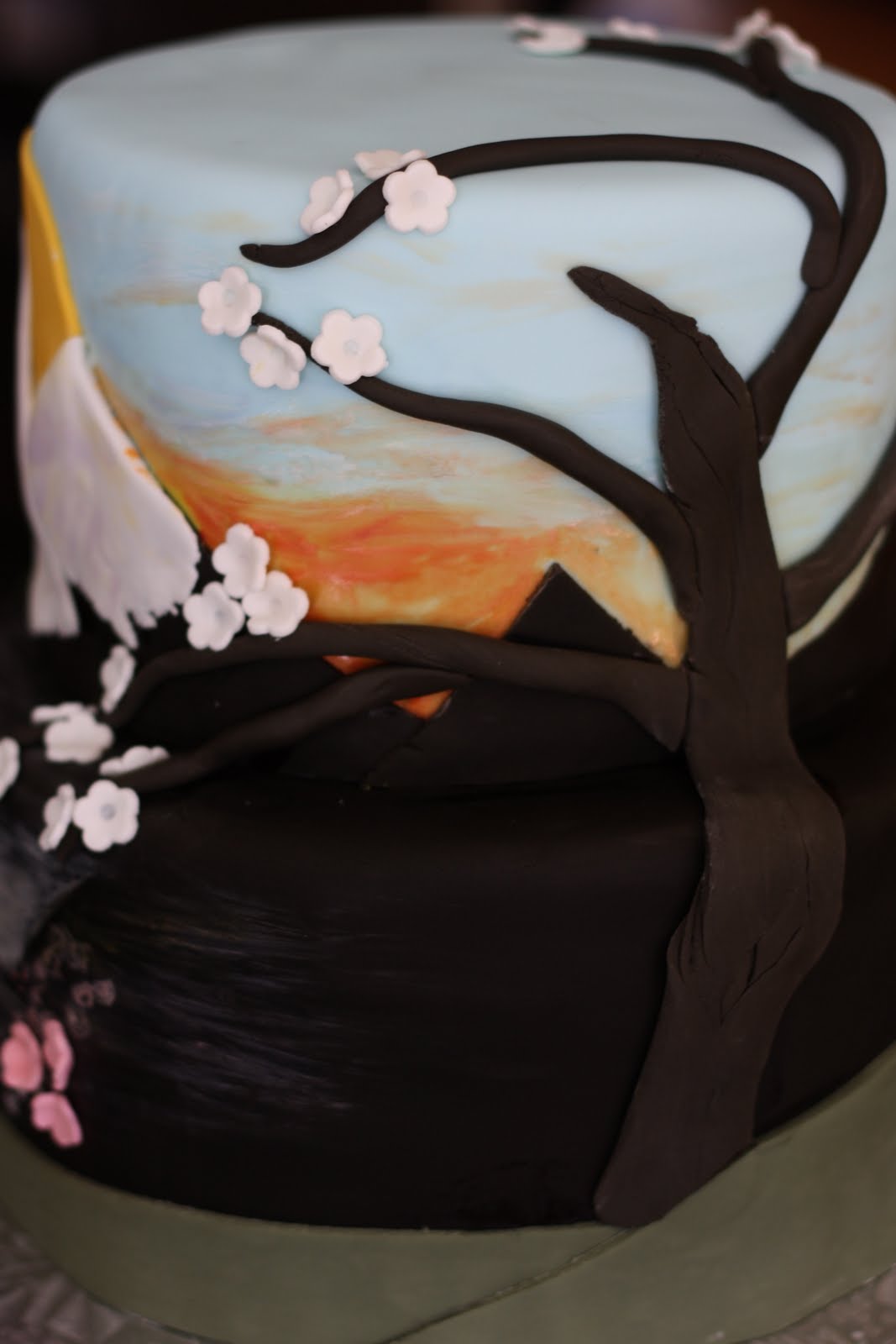 Baker's Cakes: Mountain Sunset Cake