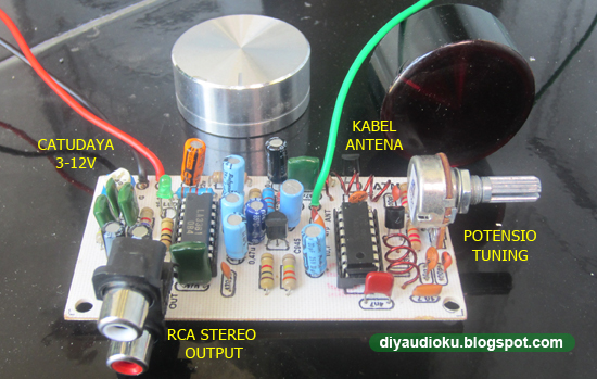 DIY Audio Elektronika: Kit Radio FM Mini dan Stereo Tuner FM