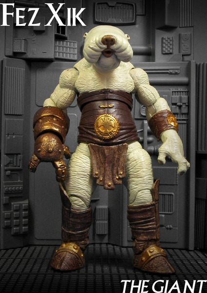 Star Wars: Customs for the Kid: KITONAK GLADIATOR: STILL PHOTOS & BACKSTORY