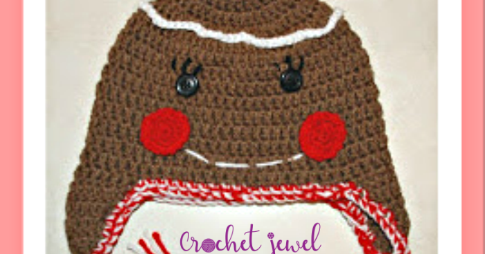Amy's Crochet Creative Creations: How to Crochet a Gingerbread Man Hat ...