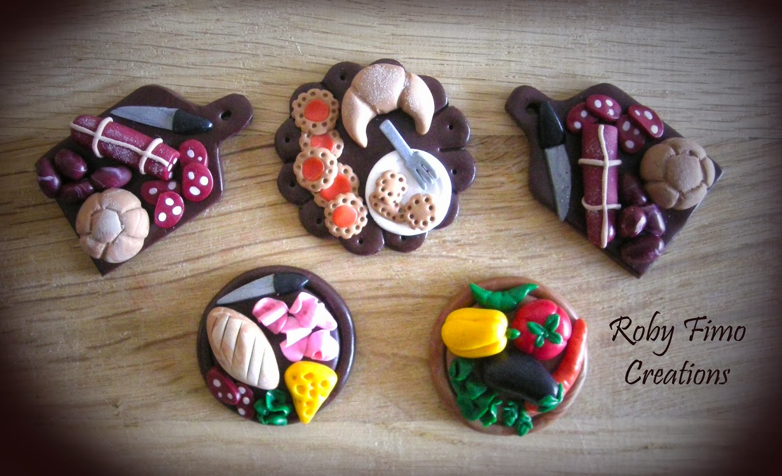 Roby Fimo Creations: Calamite Fimo taglieri