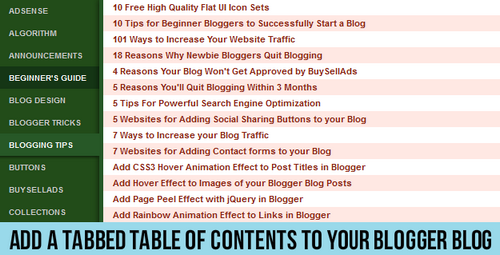 30 Handpicked Blogger Widgets and Plugins | Blogolect