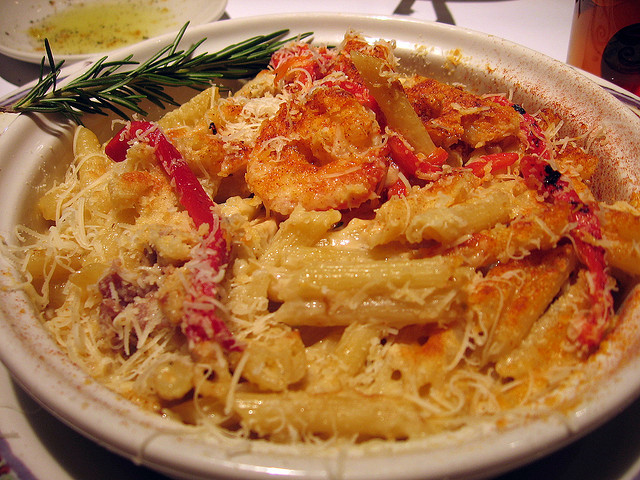 Tierney Tavern: Chicken and Shrimp Penne Rustica