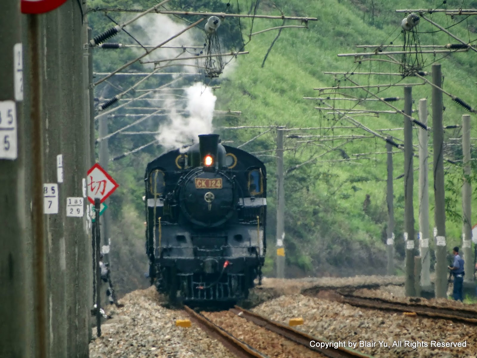 Blair's 鐵道攝影: CK124蒸汽機車 / TRA CK124 Steam Locomotive