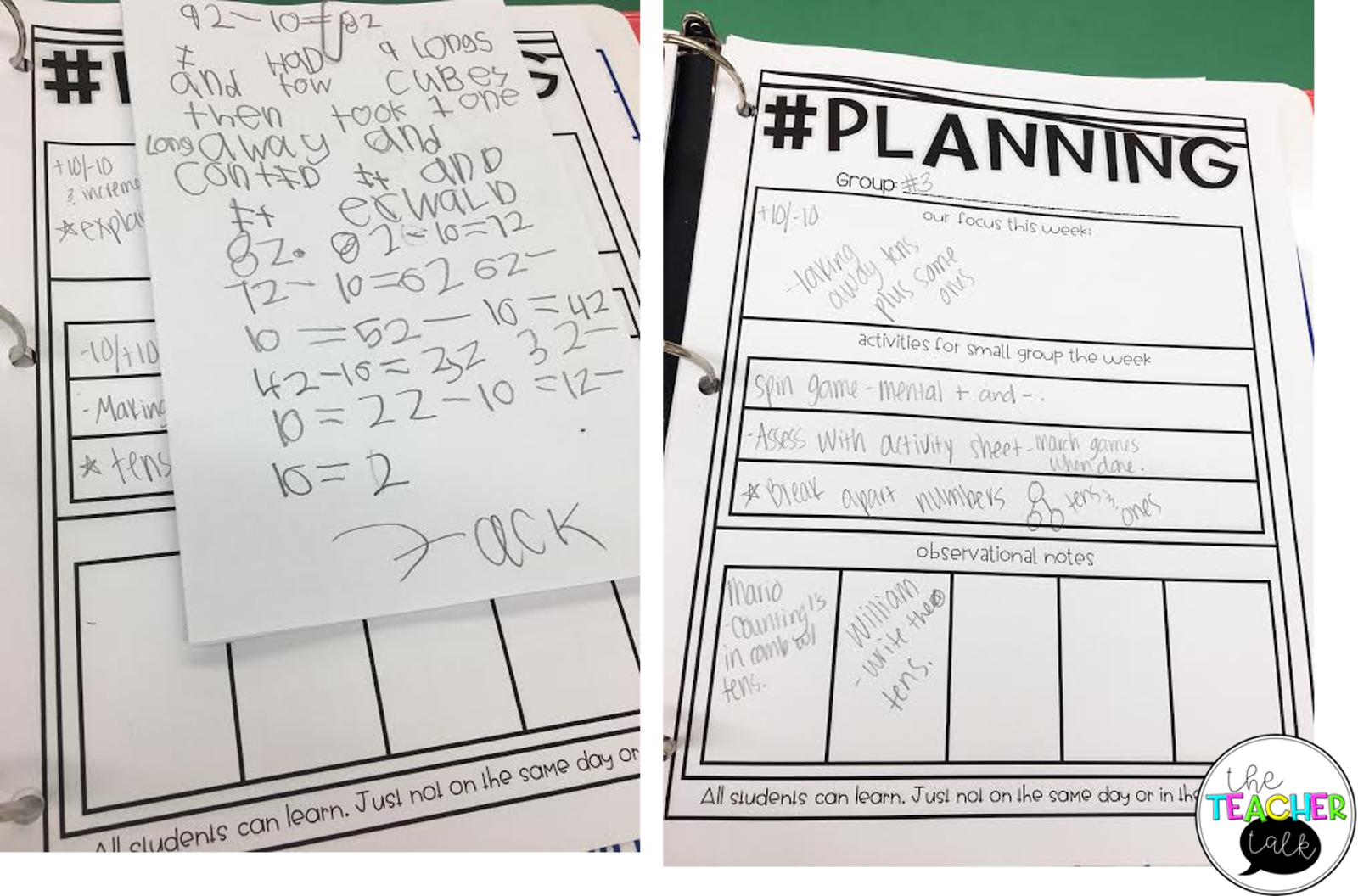 Tracking Data to Drive Instruction - The Teacher Talk