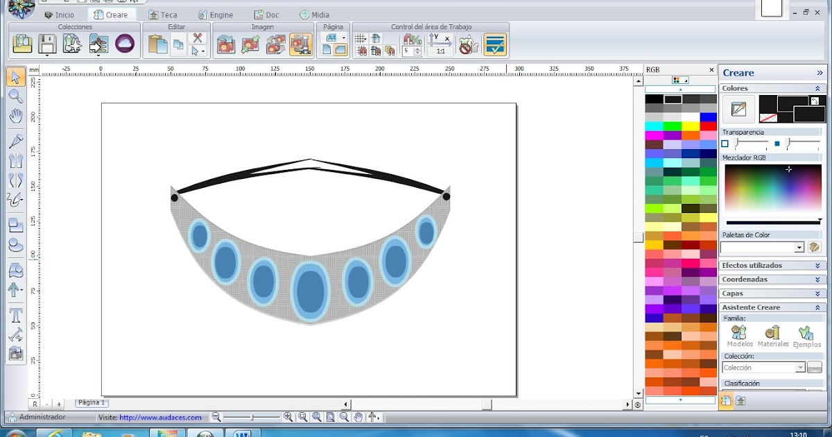 Audaces IDEA: Herramientas del programa Audaces IDEA