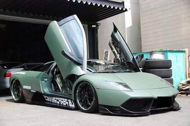 Lamborghini LB-R Zero Fighter Aggressive Stance and Stylings ...