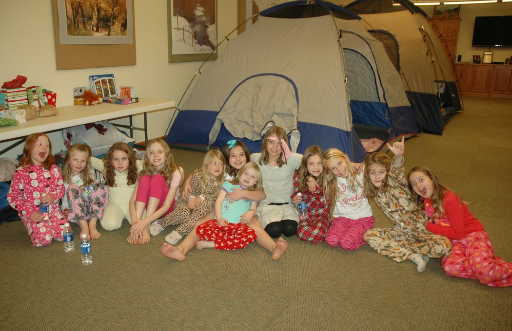 Girl Scout Troop 4288: December Sleepover at the Fire Station