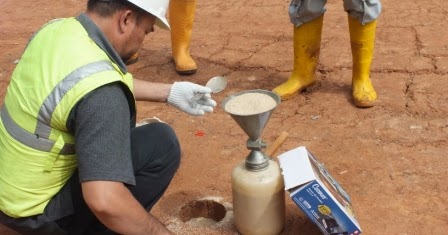 Soil Test & Pile Analyzer: Tes Sand Cone