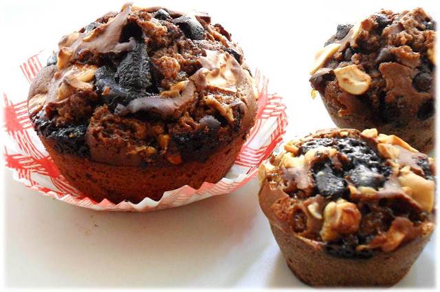 Rocky Road Muffins