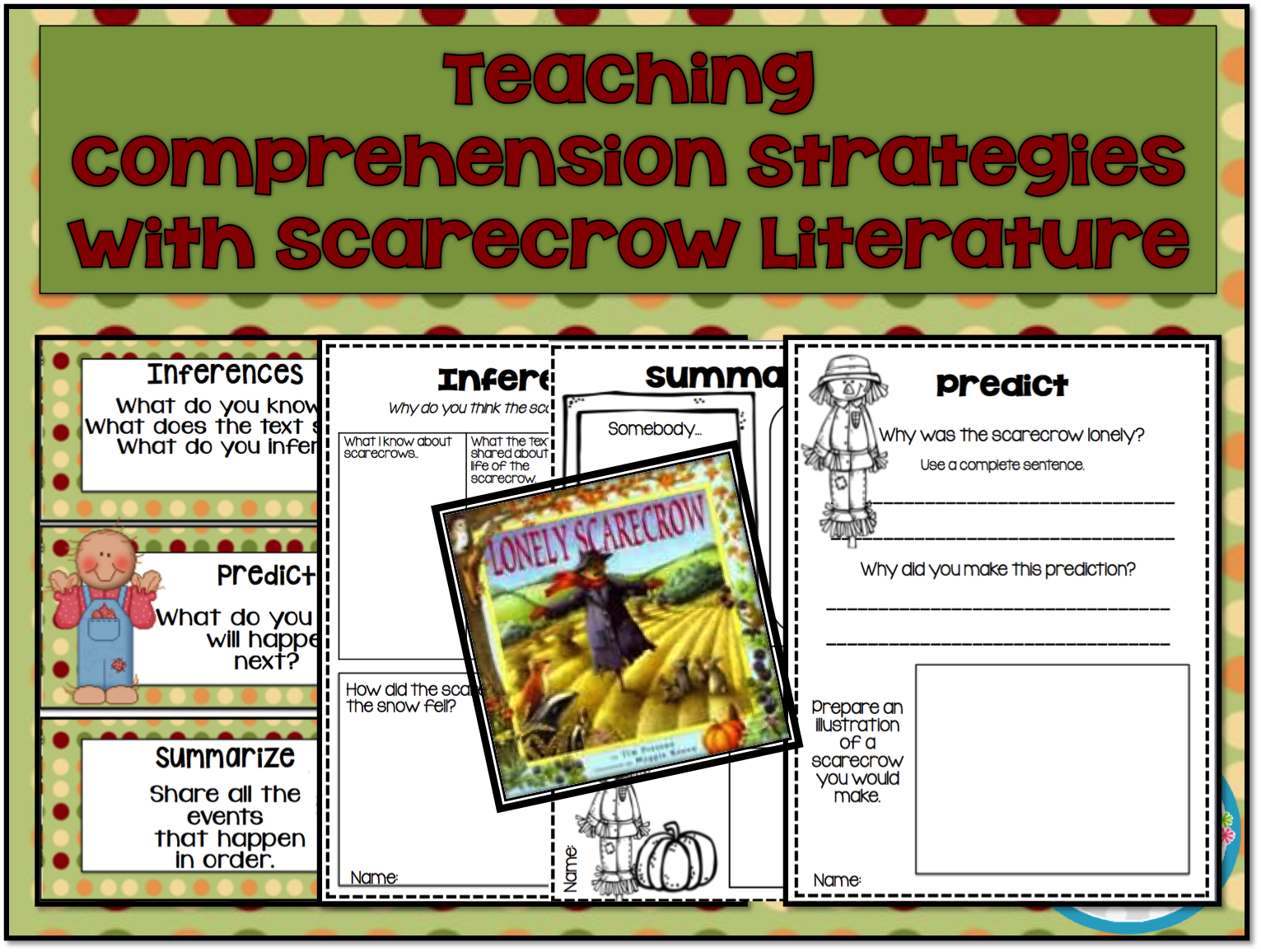 1st Grade Hip Hip Hooray!: Teaching Comprehension Strategies with ...