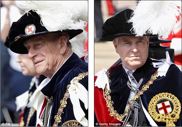 Another day, another hat but it's not a patch on her new husband's ...