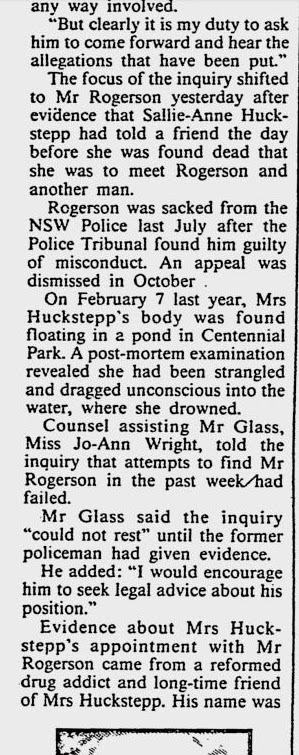 Roger Caleb Rogerson - Killer Cop: 1987