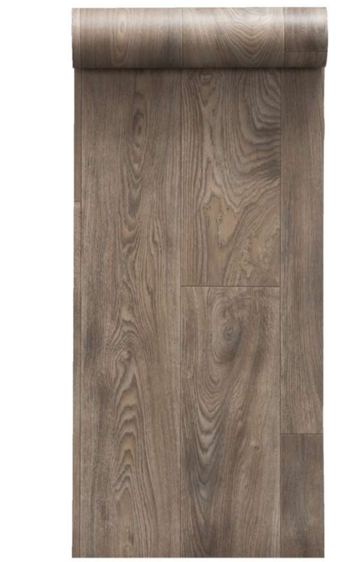 Originele vinyl vloerbedekking: burned wood van Leen Bakker ...