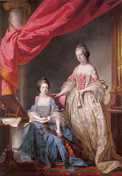 bumble button: Marie Antoinette and portraits of beautifully clothed ...