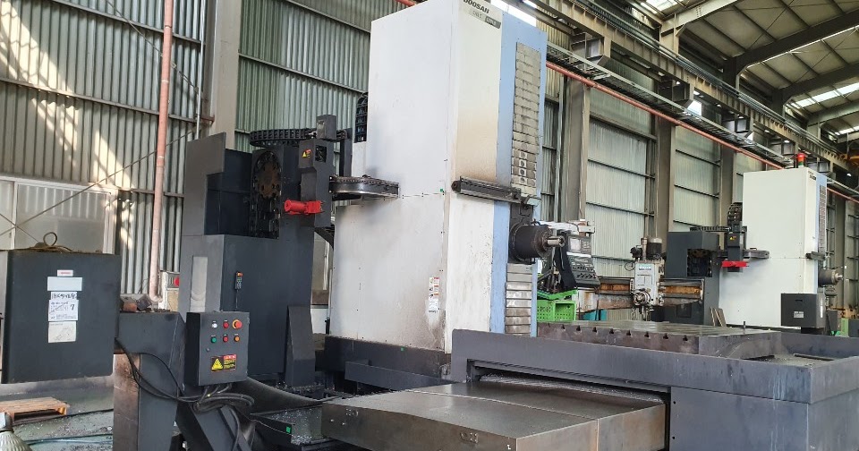 Global Machine USA: Doosan DBC 130L II 2500 x 4000 Table Type Boring ...