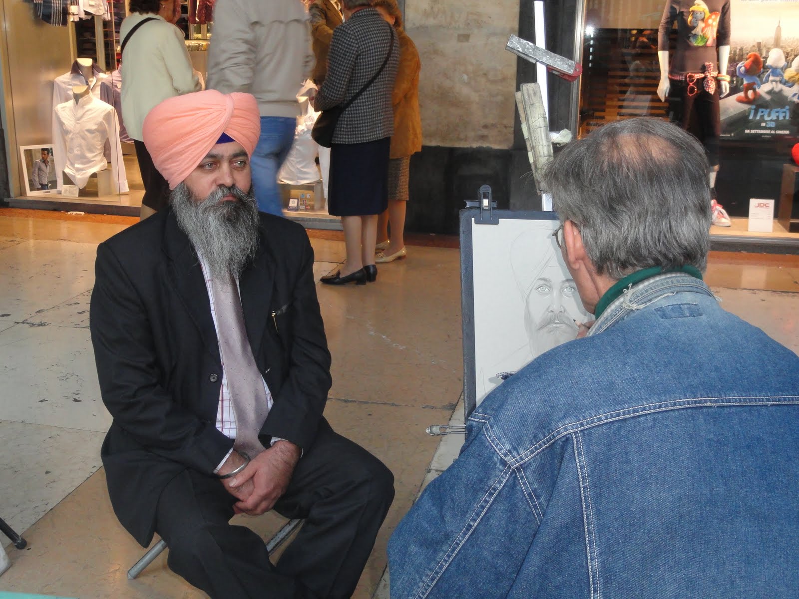 Sikhs India - Online Sikh News Channel: Sikh Face in Milan,Italy