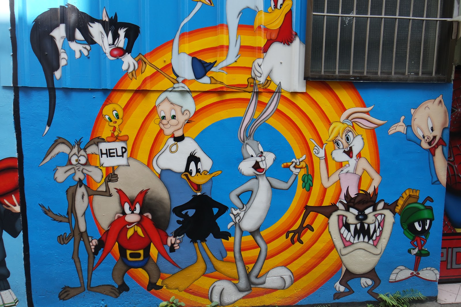 動漫彩繪巷 Painted Animated Lane @ Taichung - Wanderlust