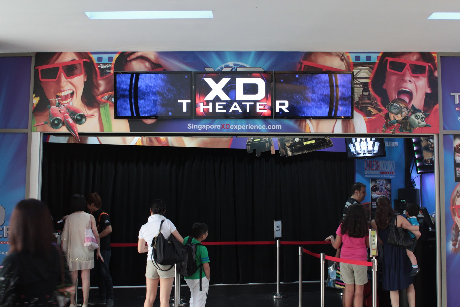 XD Theater @Singapore Flyers