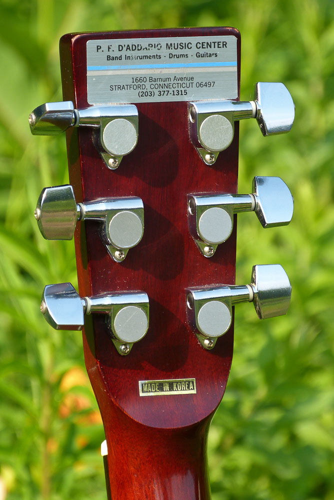 1990s Korean-made Sigma DM-2 Dreadnought Guitar