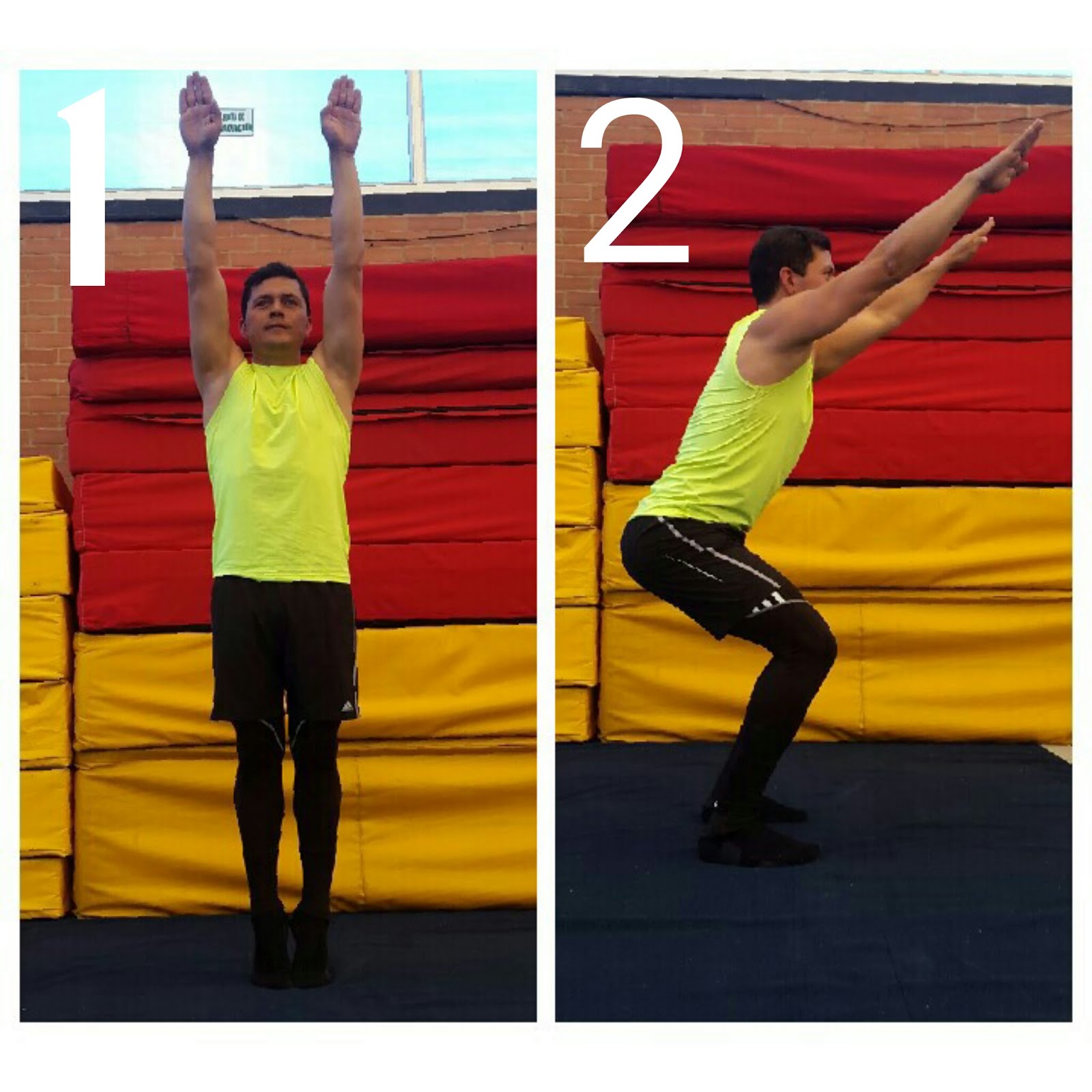 Gimnasia: POSICIONES INICIAL-FINAL