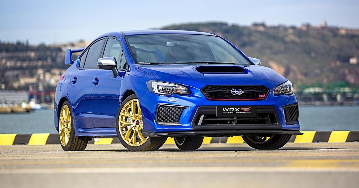 Los últimos samuráis: Subaru presenta al WRX STI Final Edition ...