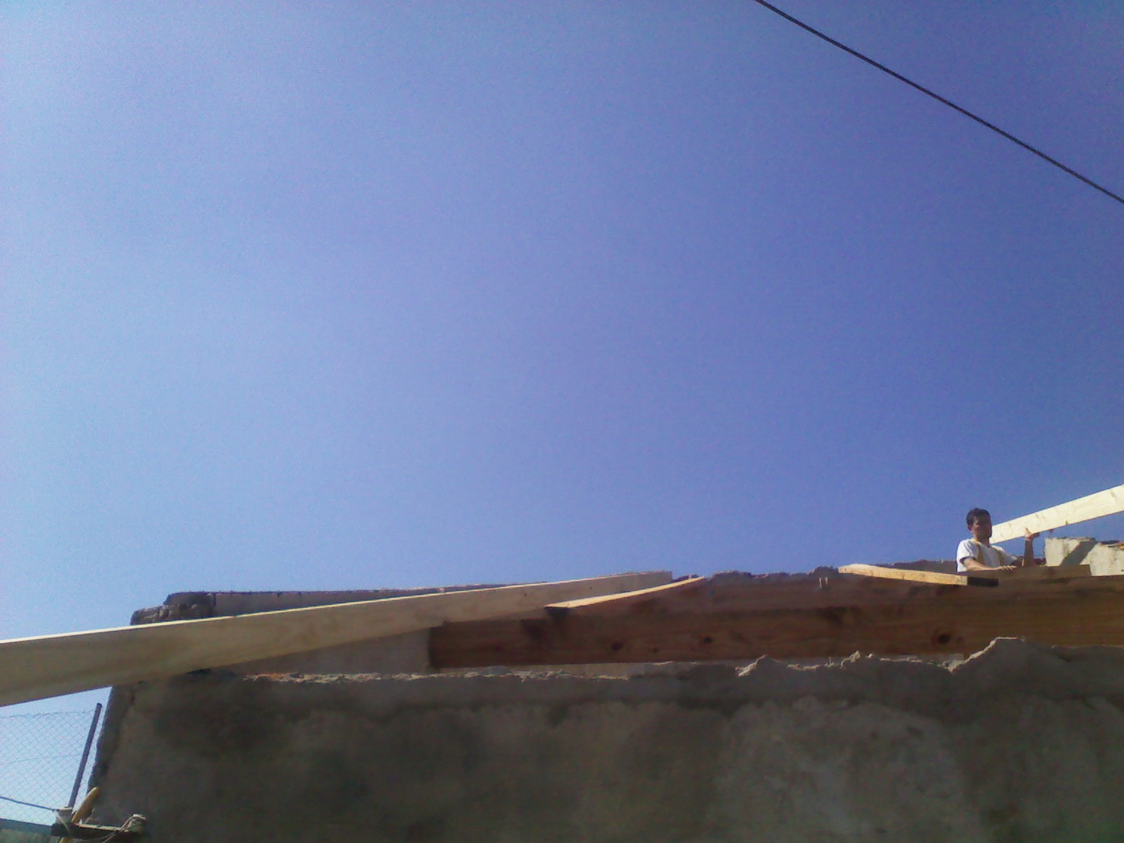 Nuevos Proyectos: TECHO DE MACHIMBRE Y CHAPA TRAPEZOIDAL