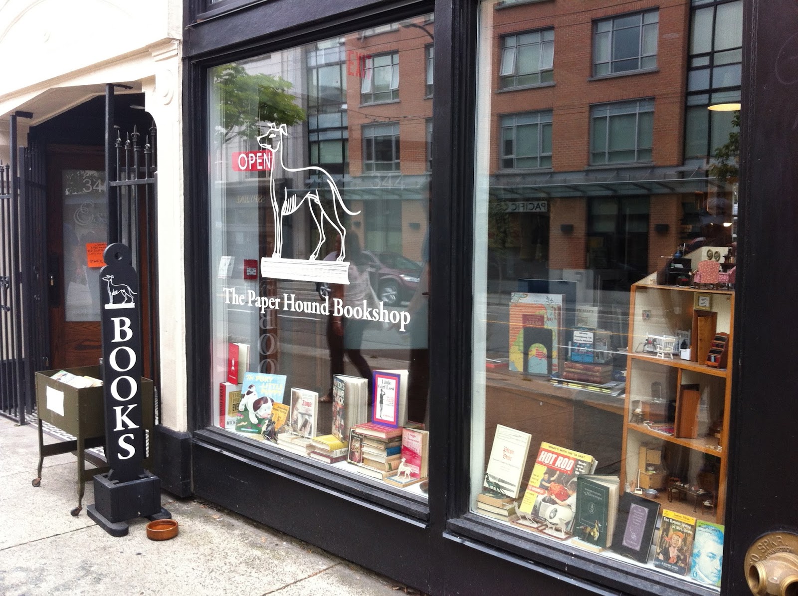 Janice S.: New bookstore...The Paper Hound...344 West Pender