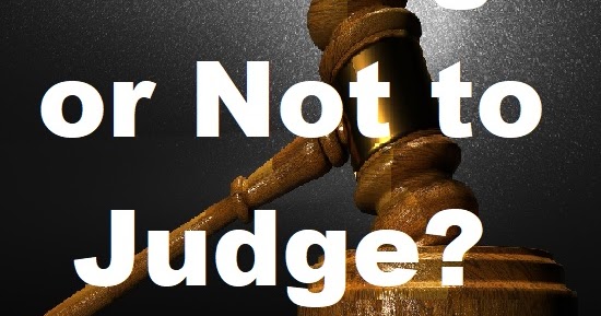Christian Worldview Commentaries: To Judge or Not to Judge?
