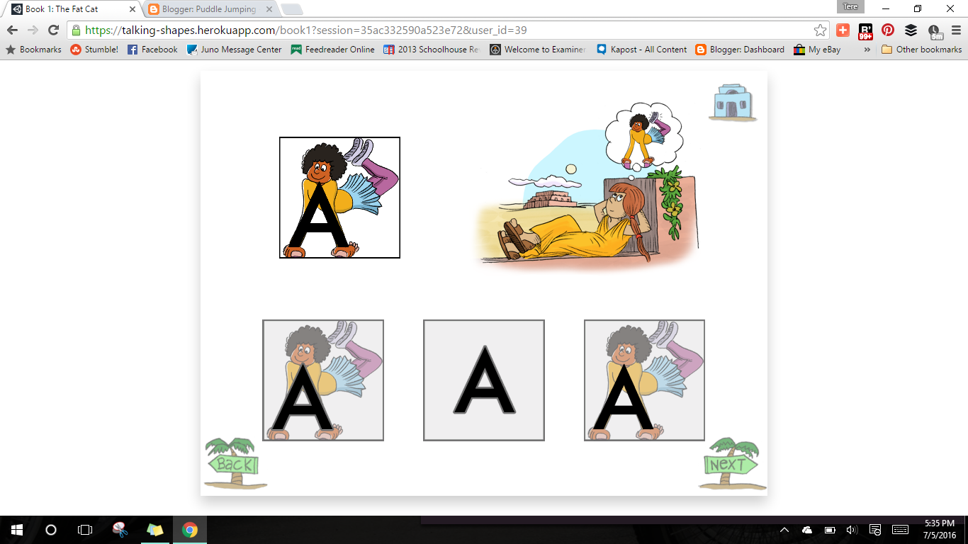 Puddle Jumping: TOS Review - Talking Shapes