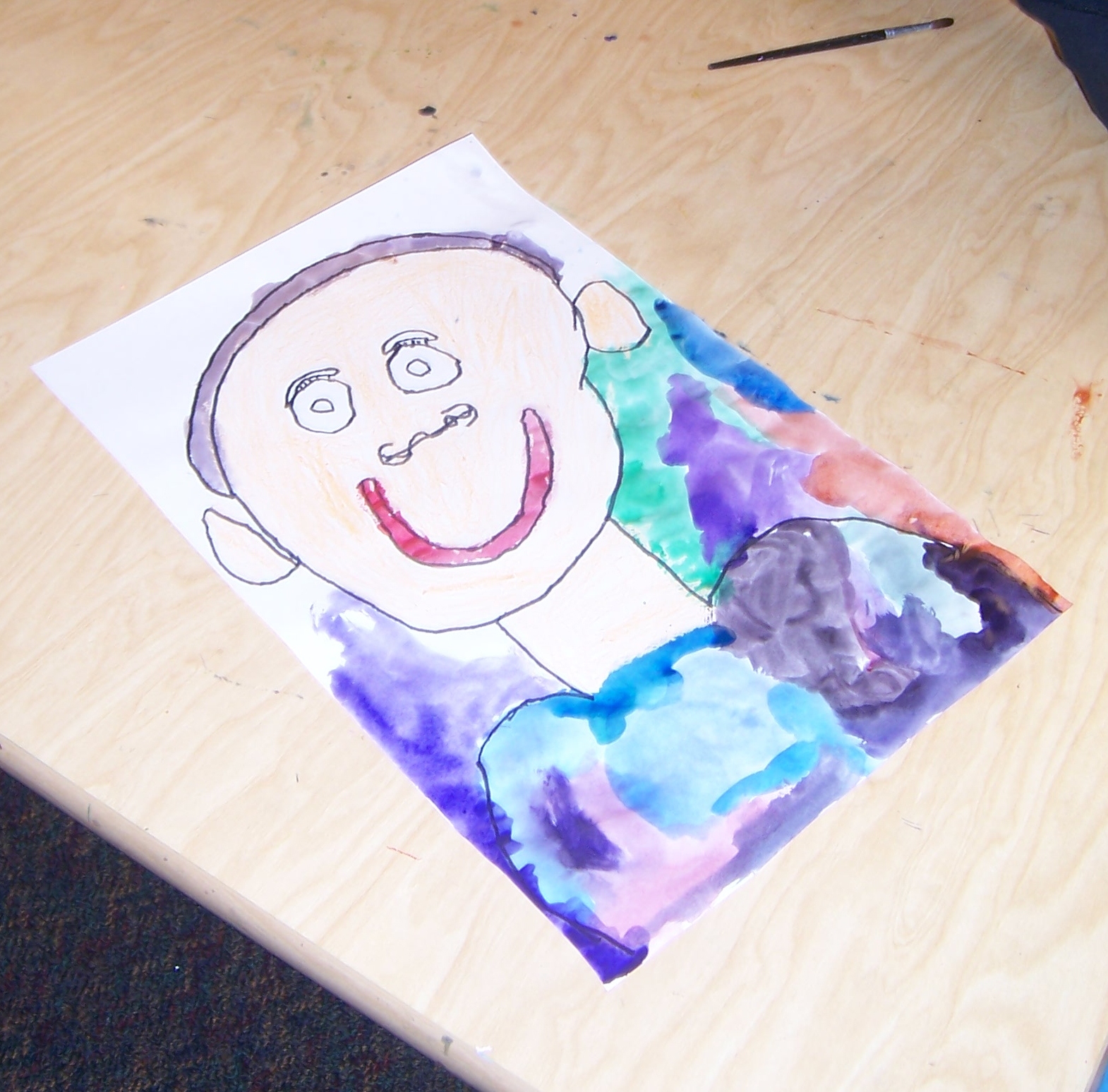 art & ideas that grow: Painted Self-Portraits